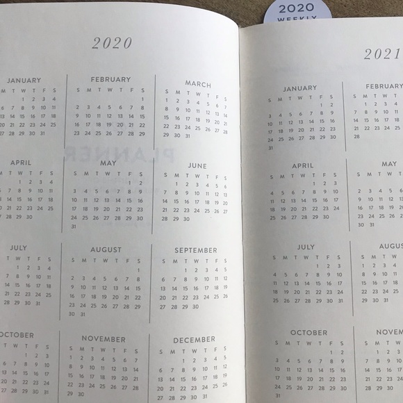 Eccolo Ltd. | Office | Bee Chic 220 Weekly Planner | Poshmark